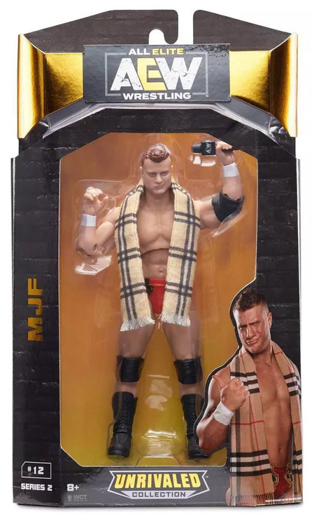 AEW All Elite Wrestling Unrivaled Collection Series 2 MJF Action Figure ...