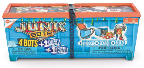 Hexbug Junk Bots Series 1 Junk Bots Mystery Pack 4 Bots, 1 Energy ...