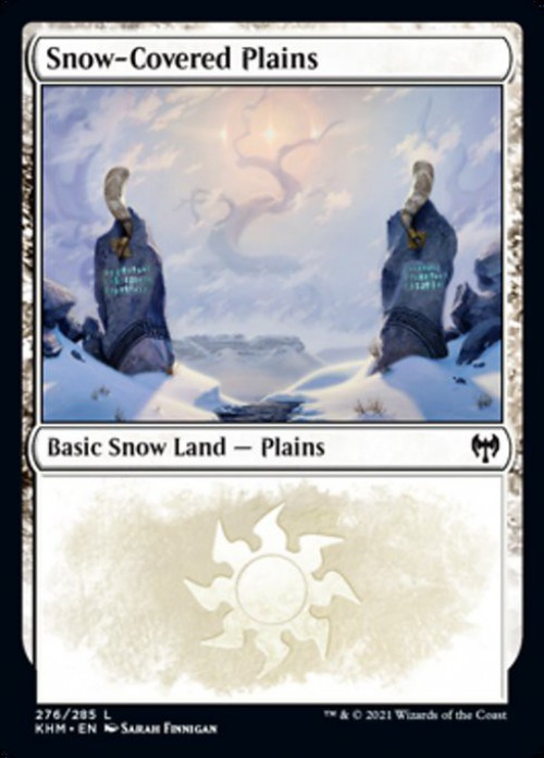 Magic The Gathering Trading Card Game Kaldheim Single Card Common Snow ...
