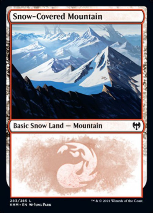 Magic The Gathering Trading Card Game Kaldheim Single Card Common Snow ...
