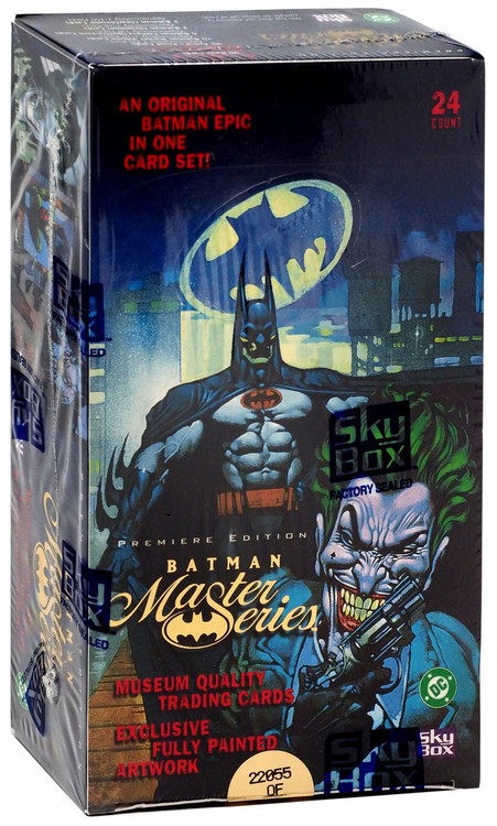 DC Batman Master Series Trading Card HOBBY Box Premiere Edition, 24 ...