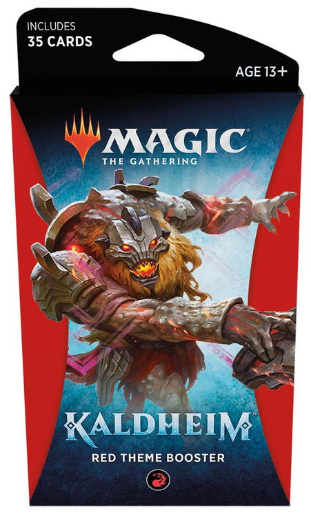 Magic The Gathering Kaldheim Red Theme Booster Pack 35 Cards Wizards of ...