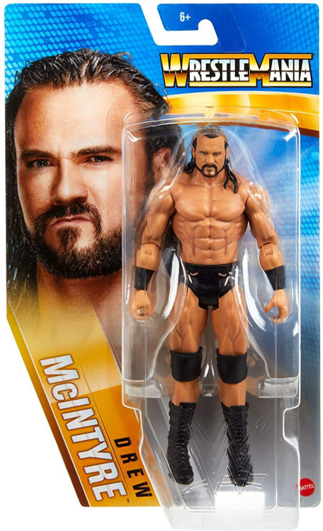 WWE Wrestling WrestleMania Drew McIntyre 6 Action Figure Mattel Toys ...