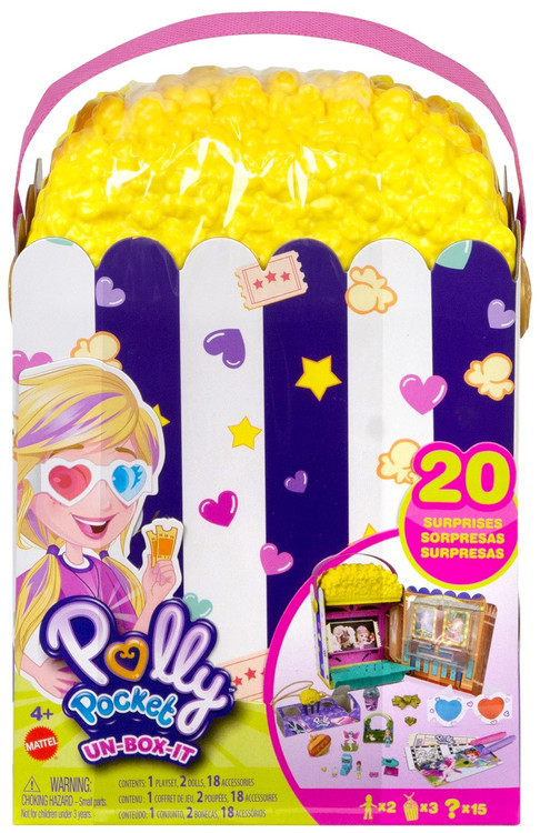 Polly Pocket Un-Box-It Playset Mattel Toys - ToyWiz