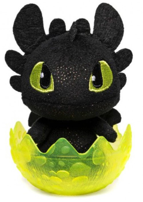 How to Train Your Dragon The Hidden World Baby Toothless 3 Egg Plush ...