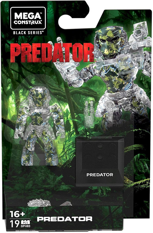 Mega Construx Predator Black Series Predator Mini Figure Camo Mattel ...
