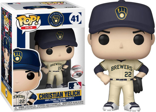 Funko MLB Milwaukee Brewers POP MLB Christian Yelich Vinyl Figure 41 ...