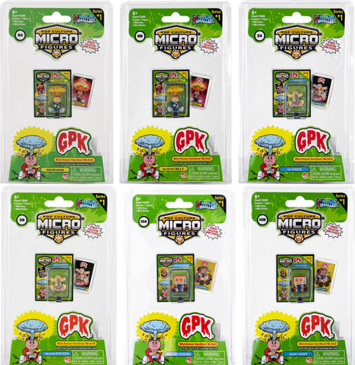 Worlds Smallest Garbage Pail Kids GPK Series 1 Adam Bomb, Blasted Billy ...