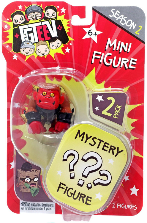 FGTeeV Season 2 Demon Ape Chase Mystery Action Figure 2-Pack Bonkers ...