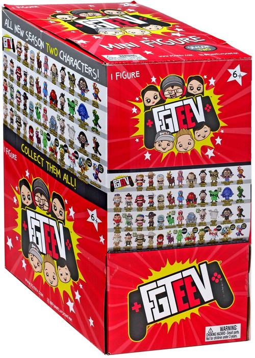 FGTeeV Season 2 Foil Bag Mystery Figure Box 24 Packs Bonkers Toy Co ...