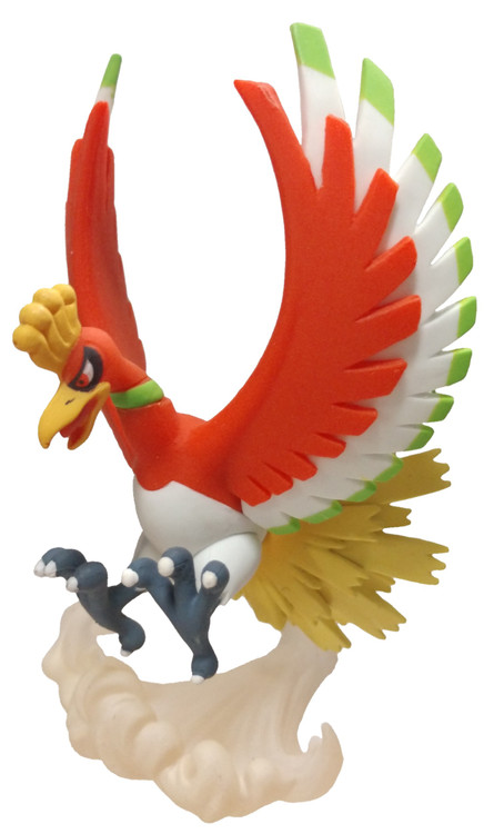 Pokemon Ho-Oh 2.5 PVC Figure Loose Pokemon USA - ToyWiz