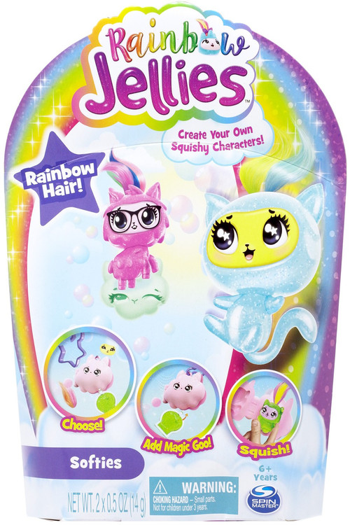 Rainbow Jellies Softies Kit Spin Master - ToyWiz
