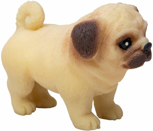 Pocket Pups Series 1 Pug 4 Squeeze Toy Schylling - ToyWiz