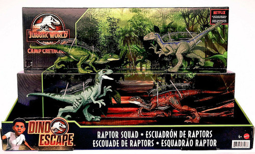 Jurassic World Camp Cretaceous Raptor Squad Exclusive 6 Action Figure 4 ...