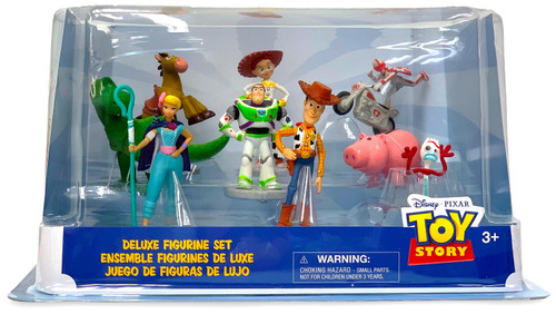 Disney Pixar Toy Story Toy Story Exclusive 9-Piece PVC Figure Deluxe ...