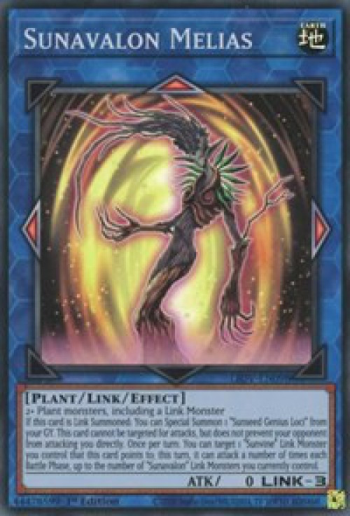 YuGiOh Lightning Overdrive Single Card Super Rare Sunavalon Melias LIOV ...