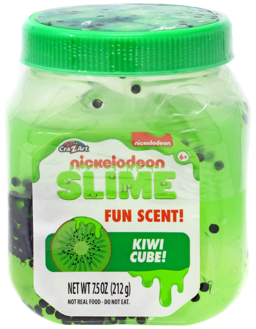 Nickelodeon Slime Kiwi Cube Slime Version 2 Cra-Z-Art - ToyWiz