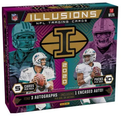 NFL Panini 2020 Illusions Football Trading Card HOBBY Box - ToyWiz