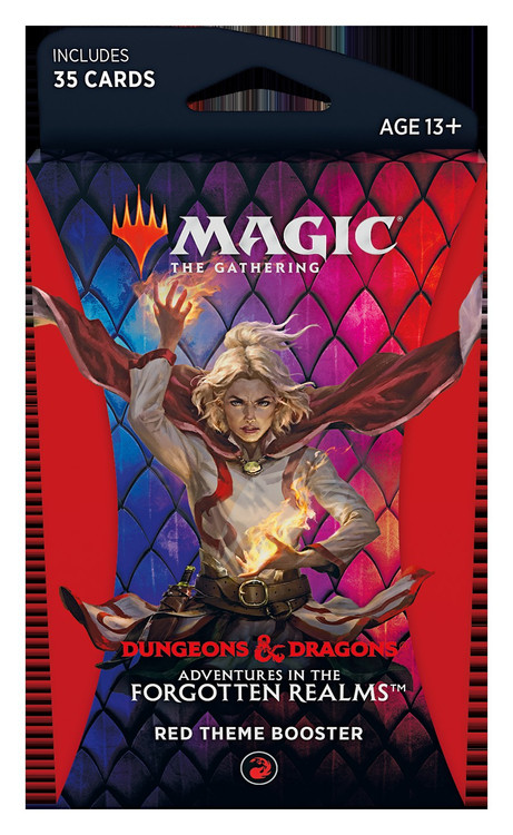 Magic The Gathering Adventures in the Forgotten Realms Red Theme ...