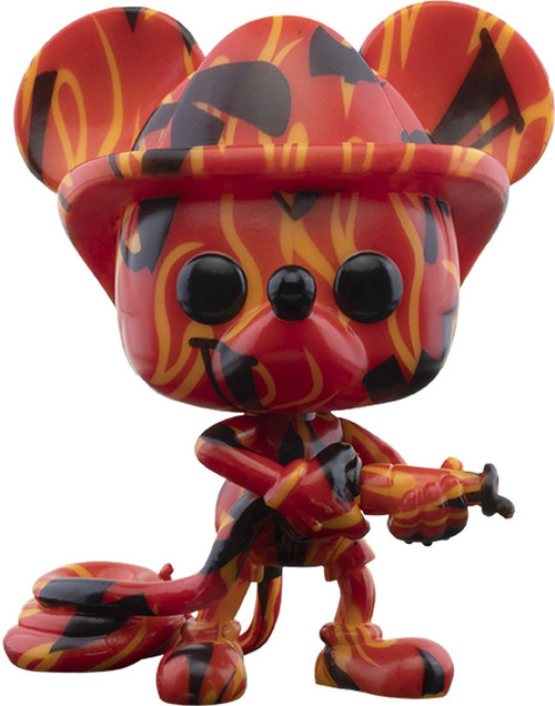 Funko Disney POP Art Series Firefighter Mickey Mouse Exclusive Vinyl ...