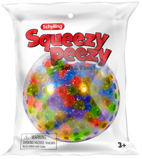 Squeezy Peezy Squeezy Peezy 2.5 Stress Relief Squeaze Ball Schylling ...