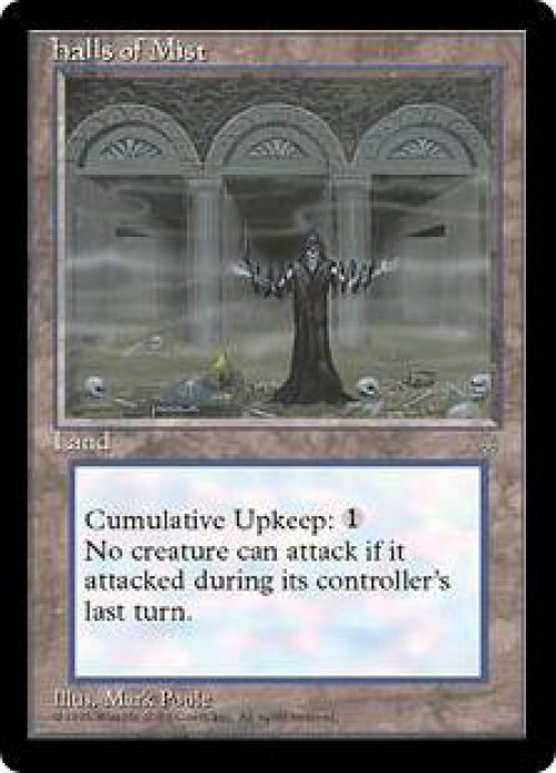 Magic The Gathering Ice Age Single Card Rare Halls of Mist 354 - ToyWiz