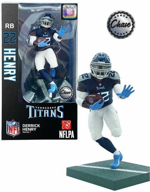 NFL Tennessee Titans Football Derrick Henry Action Figure White Pants ...