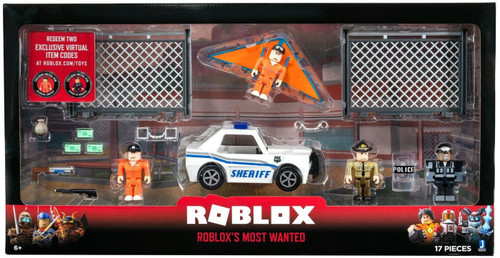 Roblox Robloxs Most Wanted Playset Jazwares - ToyWiz