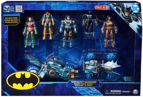 DC Batman Gotham City Guardians Exclusive 4 Action Figure Set Batman ...