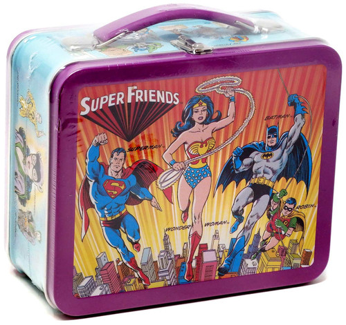 DC School Days 1975 Super Friends Lunch Box Hallmark - ToyWiz