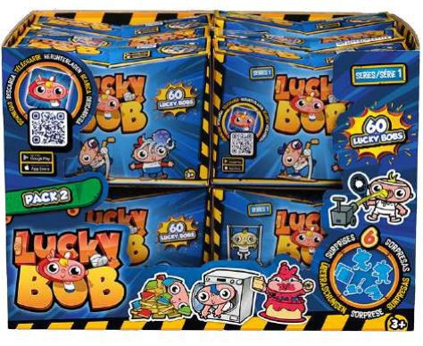Lucky Bob Mini Figure Series 1 Mystery Box 12x 2-Packs IMC Toys - ToyWiz