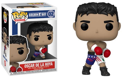 Funko Boxing POP Boxing Oscar De La Hoya Vinyl Figure 02 - ToyWiz