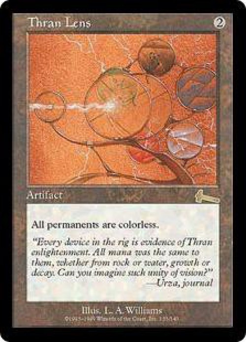 Magic The Gathering Urzas Legacy Single Card Rare Thran Lens 133 - ToyWiz
