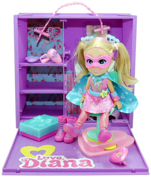 Love, Diana Mini Mall Mystery Shopper 6 Doll Playset PURPLE Case ...