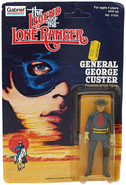 The Lone Ranger General George Custer 3.75 Action Figure Shelf Wear ...