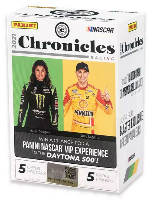 NASCAR Panini 2021 Chronicles Racing Trading Card BLASTER Box 5 Packs ...