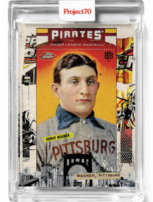 MLB Topps Project70 Baseball 2006 Honus Wagner Exclusive Trading Card ...