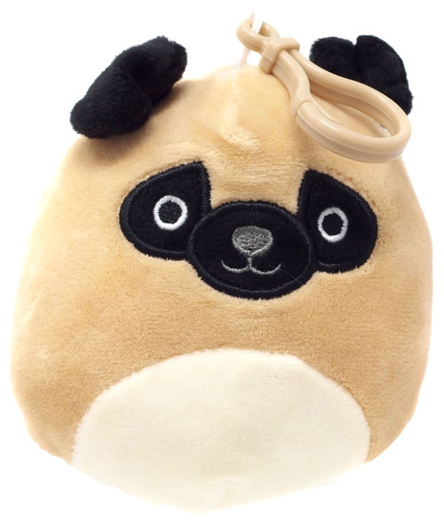 Squishmallows Prince the Pug 4 Plush Hanger Kellytoys - ToyWiz