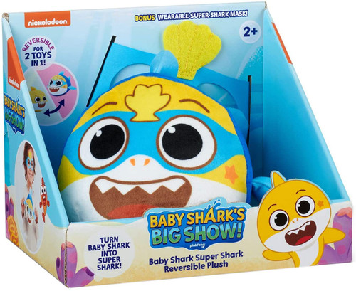 Baby Sharks Big Show Baby Shark Super Shark Sing snuggle Plush WowWee ...