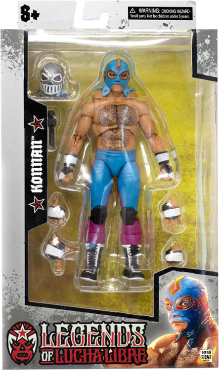 Legends of Lucha Libre Konnan 6 Premium Action Figure Boss Fight ...