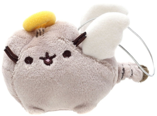 Pusheen Angel 5 Plush Ornament Gund - ToyWiz
