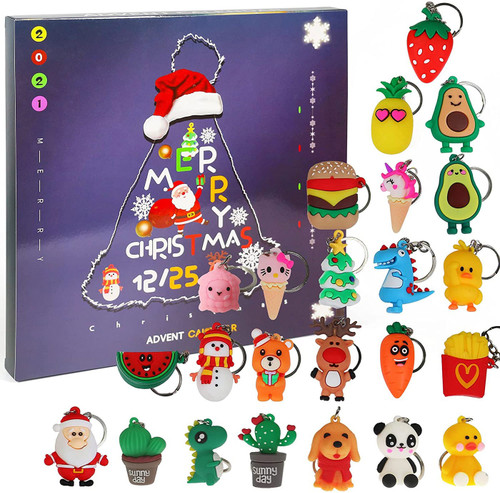 Holiday 2021 Keychain Advent Calendar Generic - ToyWiz