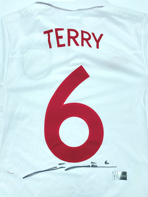 Soccer England National Team John Terry Autuograph Jersey Icons - ToyWiz