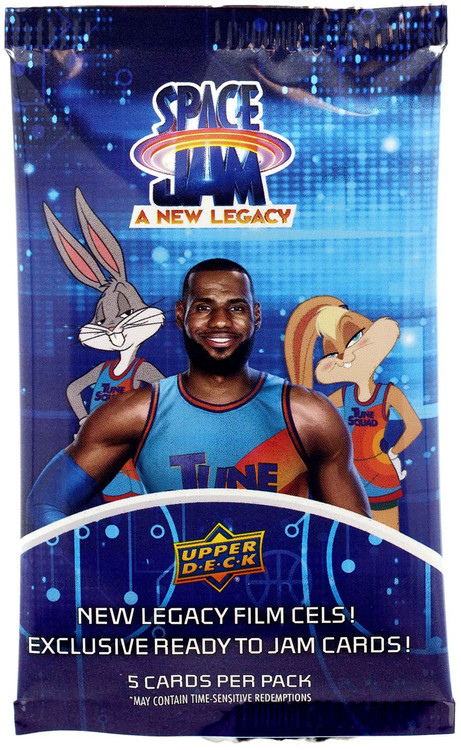 Space Jam Upper Deck Space Jam A New Legacy Trading Card BLASTER Pack 5 ...