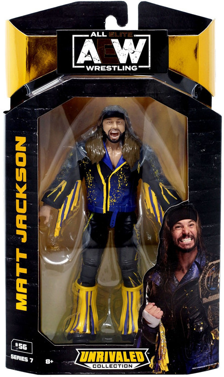AEW All Elite Wrestling Unrivaled Collection Series 7 Matt Jackson ...