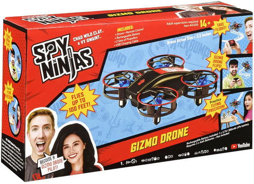 Spy Ninjas Chad Wild Clay Vy Qwaint Gizmo Drone 4 Playmates - ToyWiz