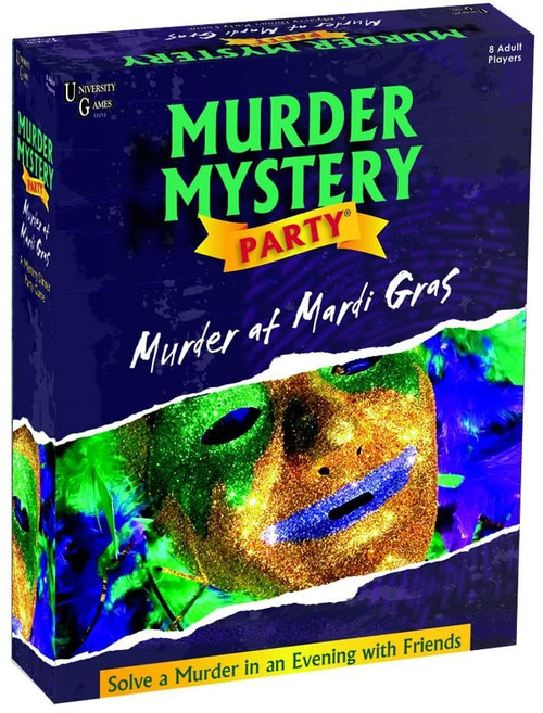 Murder Mystery Party Game Murder at Mardi Gras Murder Mystery Party ...