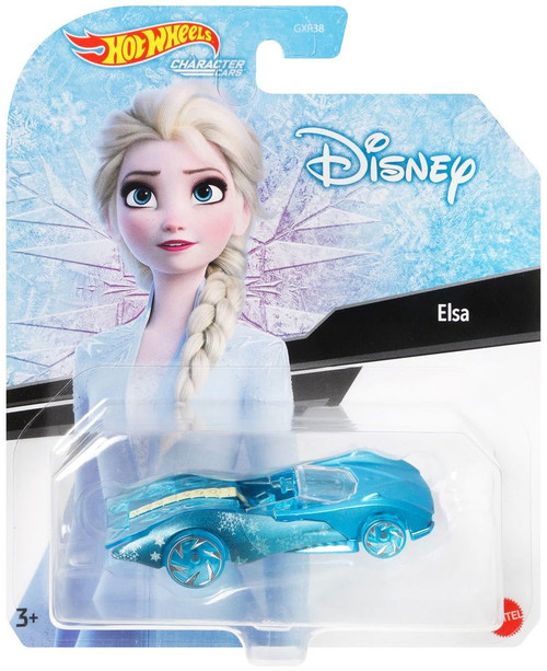 Disney Hot Wheels Character Cars Elsa Die Cast Car 2021 Mattel - ToyWiz