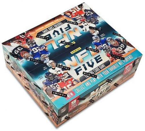 NFL Trading Card Game 2019 Five Football Booster Box 24 Packs Panini ...