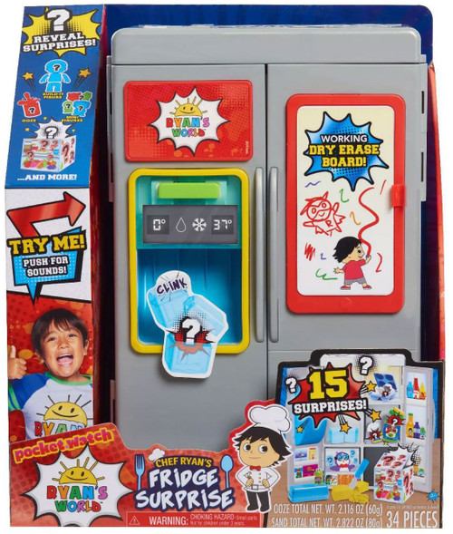 Pocket Watch Ryans World Chef Ryans Fridge Surprise Playset Just Play ...